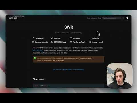 Next.js Data Fetching SECRET (useSWR Prefetching Masterclass) - YouTube