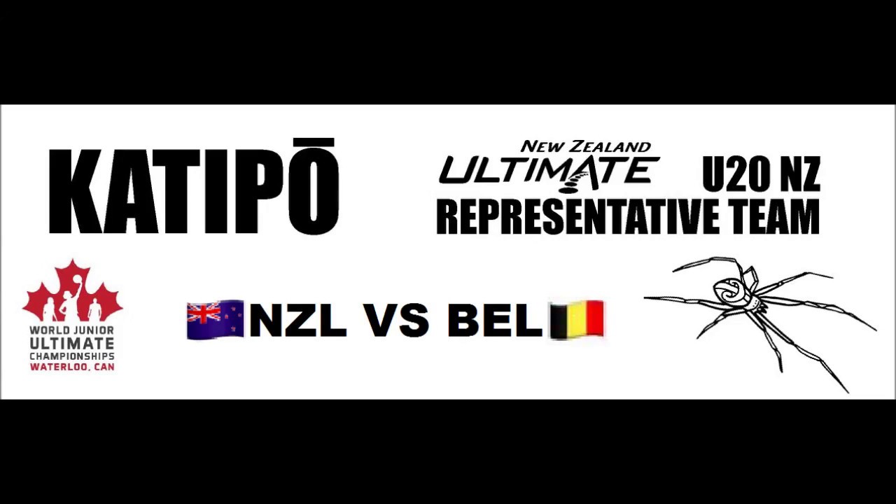 NZ Ultimate Frisbee Highlights: WJUC Open: Belgium vs New Zealand ...