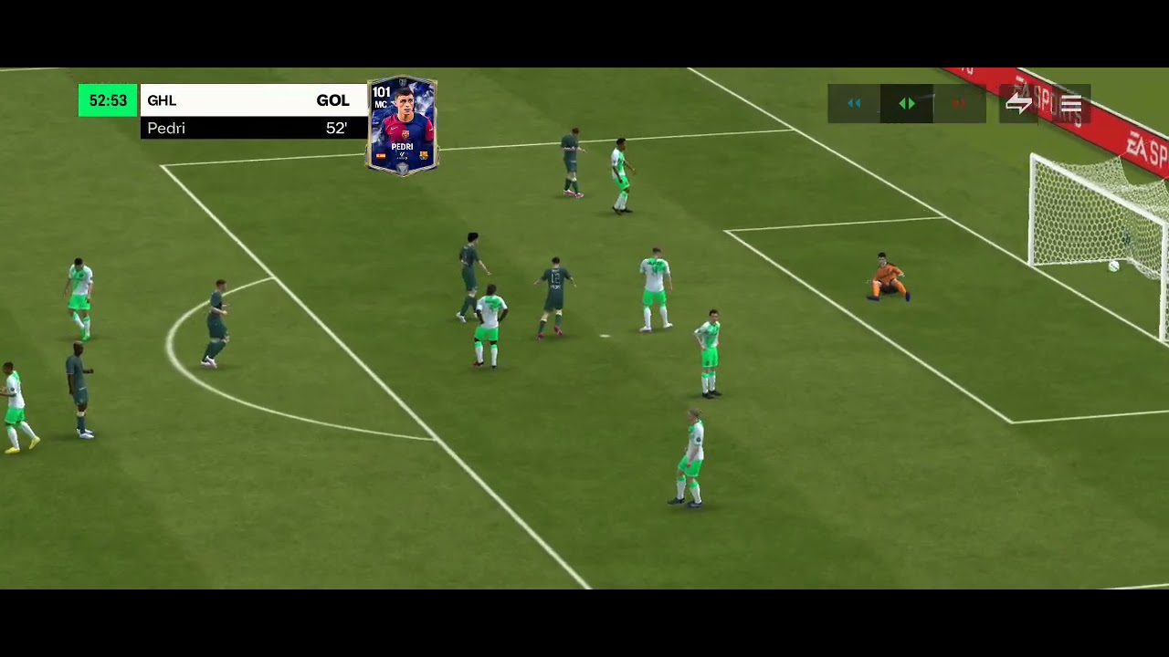 Partido Completo De Fc Mobile (1 gol fuera de área y un gol normal)2-0 ...