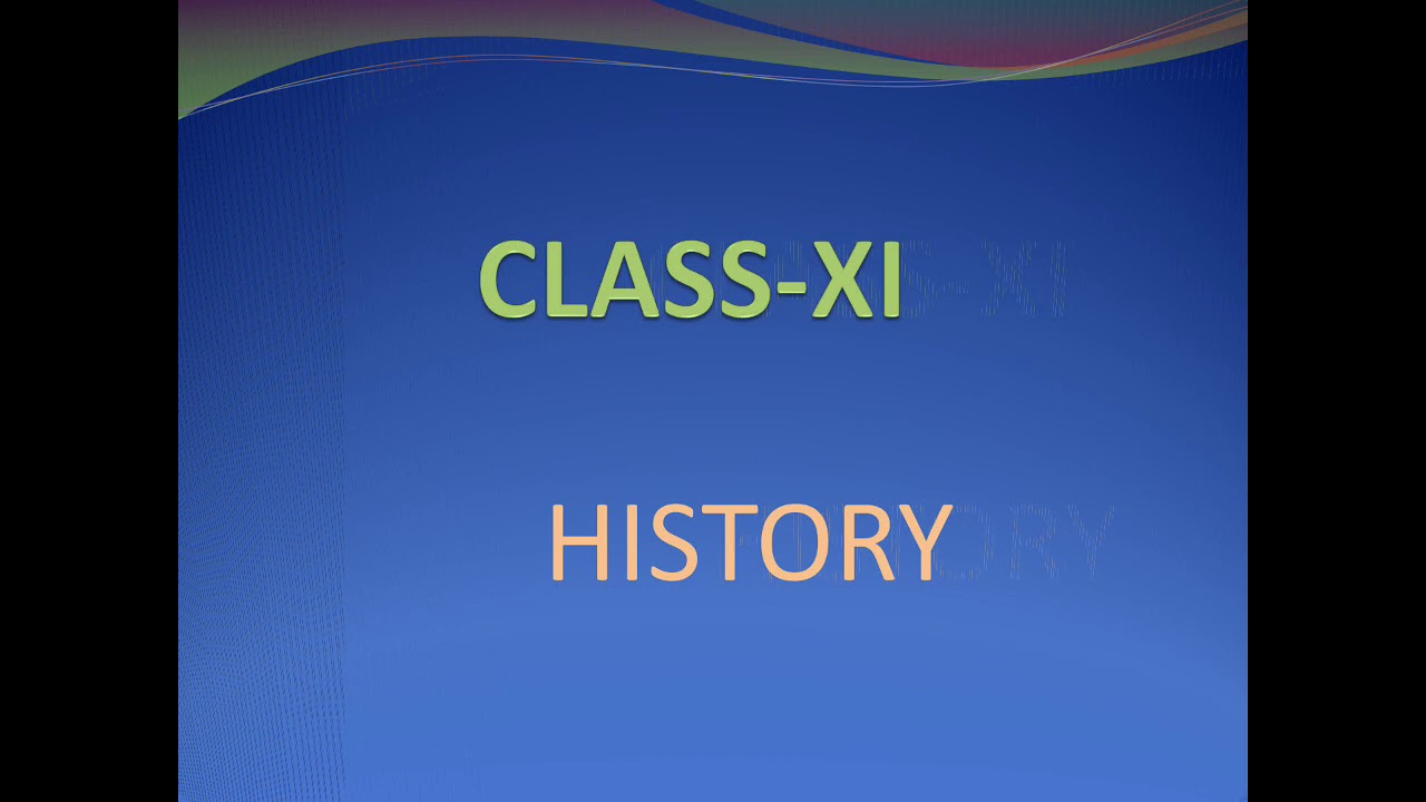NCERT Class-XI history ch-1 From the Beginning of Time pt-3 - YouTube