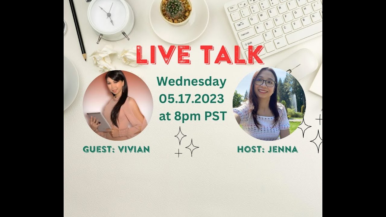 Live Digital Business Talk show with Vivian from Texas, USA - YouTube