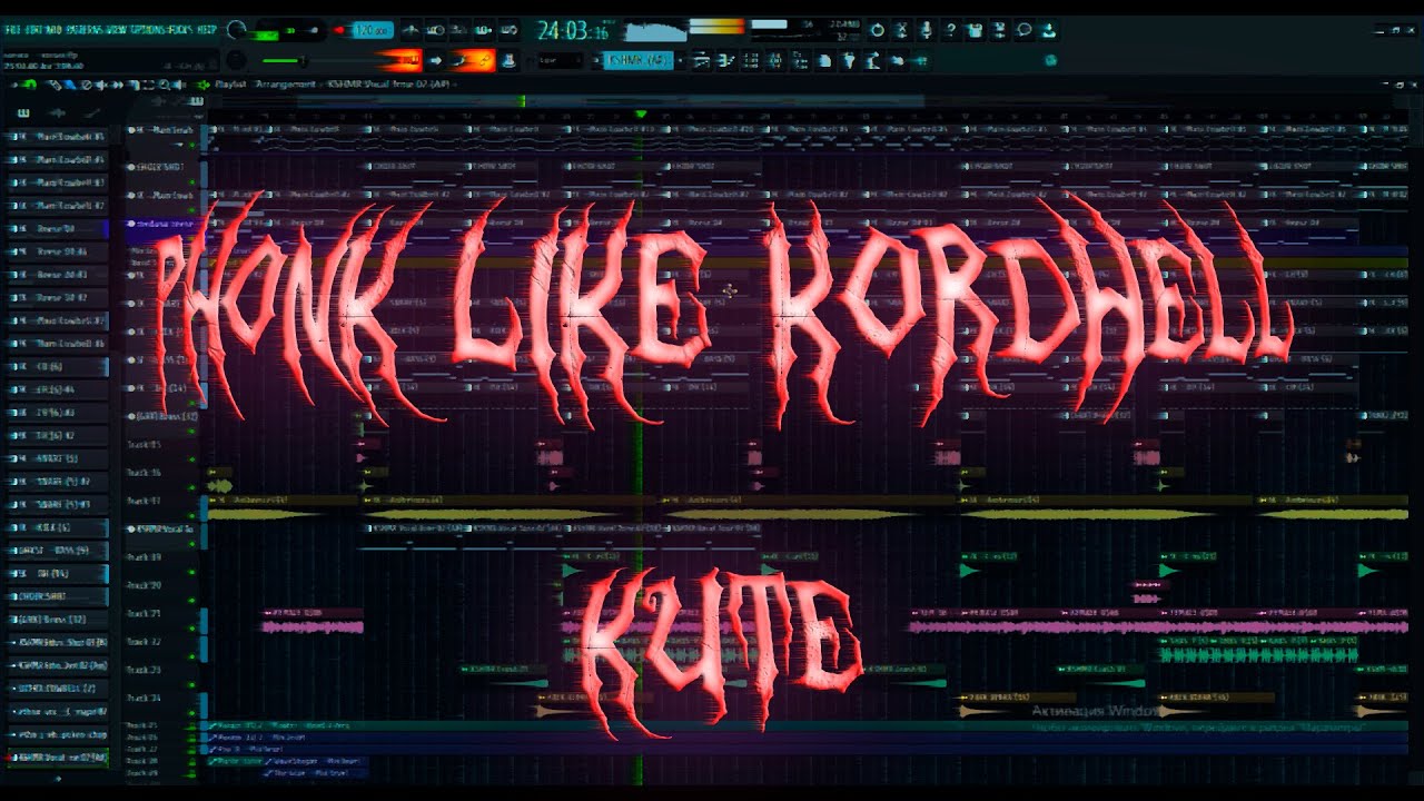 HOW TO MAKE PHONK LIKE KORDHELL KUTE | + FLP - YouTube