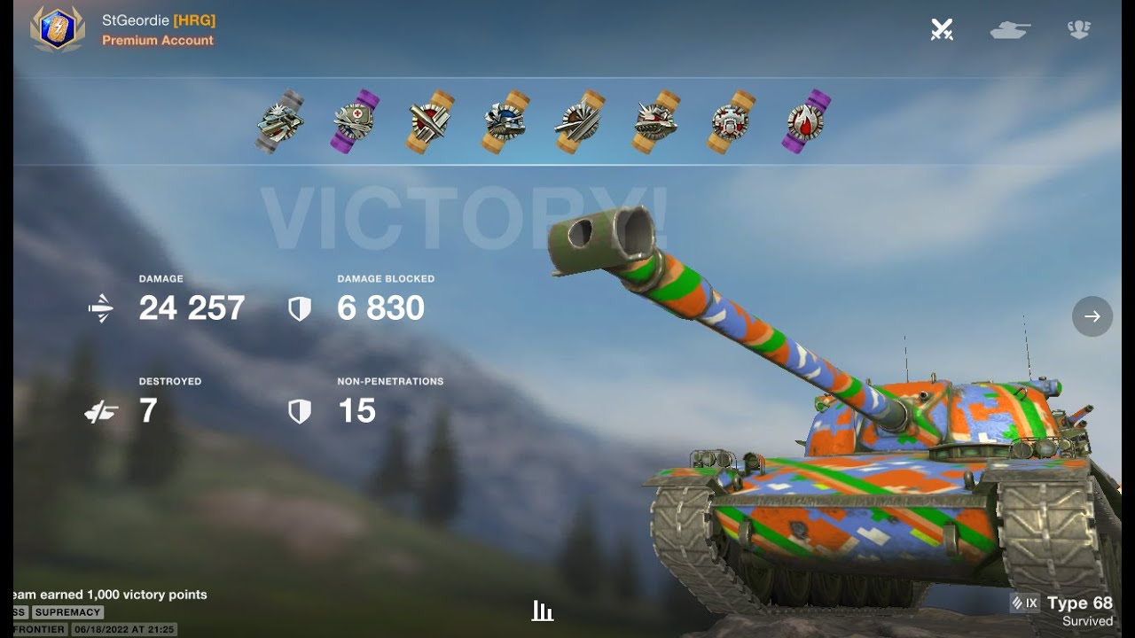 Type 68 - First game | Big Boss Mode | WoT Blitz - YouTube