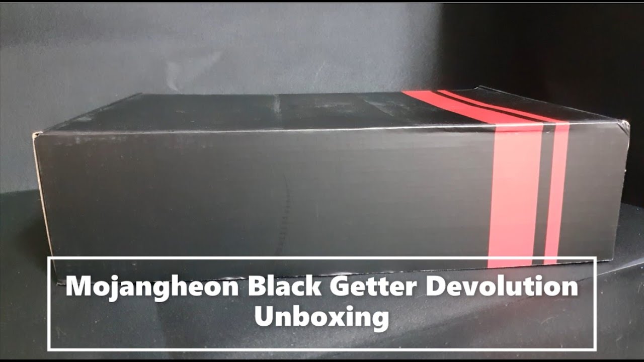 모장혼 블랙겟타 데볼루션 언박싱 MOJANGHON Black Getter Devolution Unboxingモジャンホンブラックゲッターデボリューションアンボックス - YouTube
