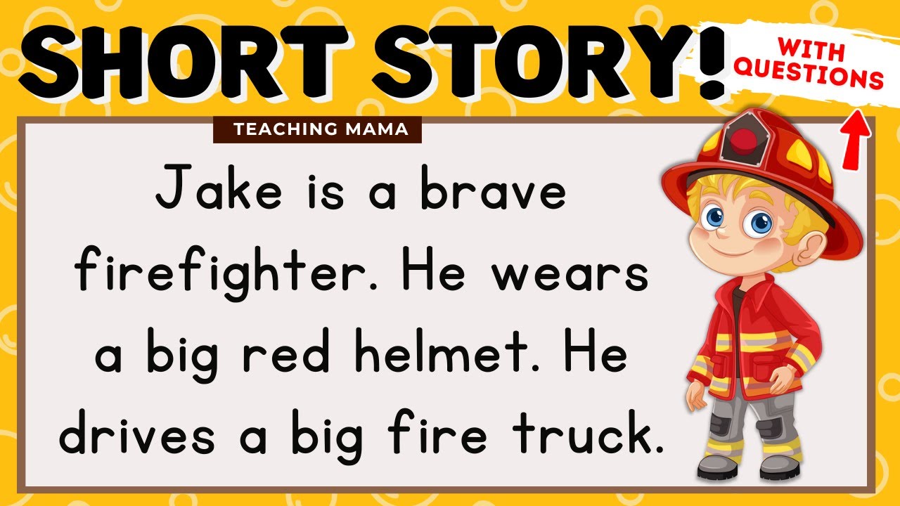 PRACTICE READING ENGLISH SHORT STORIES WITH QUESTIONS | LEARN TO READ ...