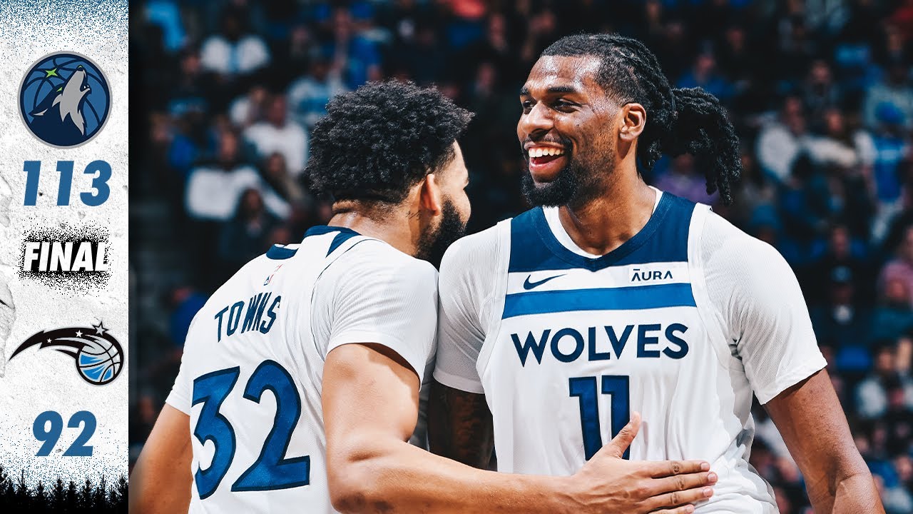 Minnesota Timberwolves Defeat Orlando Magic, 113-92 | 01.09.24 - YouTube