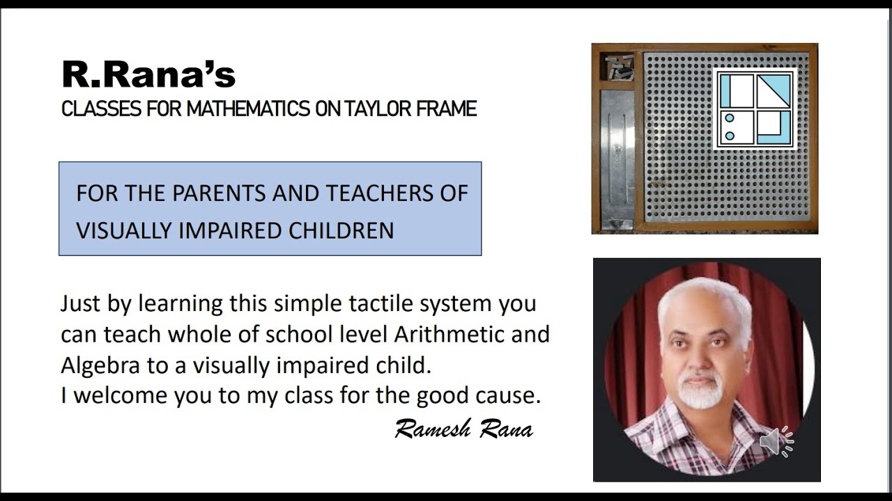 Multiplication of Numbers on Taylor Frame - YouTube