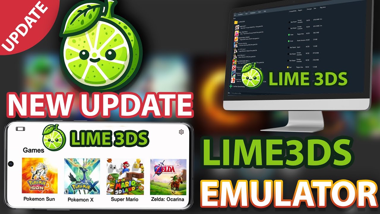 Lime3DS Emulator Latest Update: Android & PC - Full Setup Guide and How ...