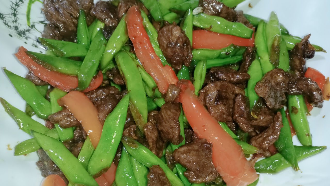 Easy to Cook Beef with String Beans - YouTube