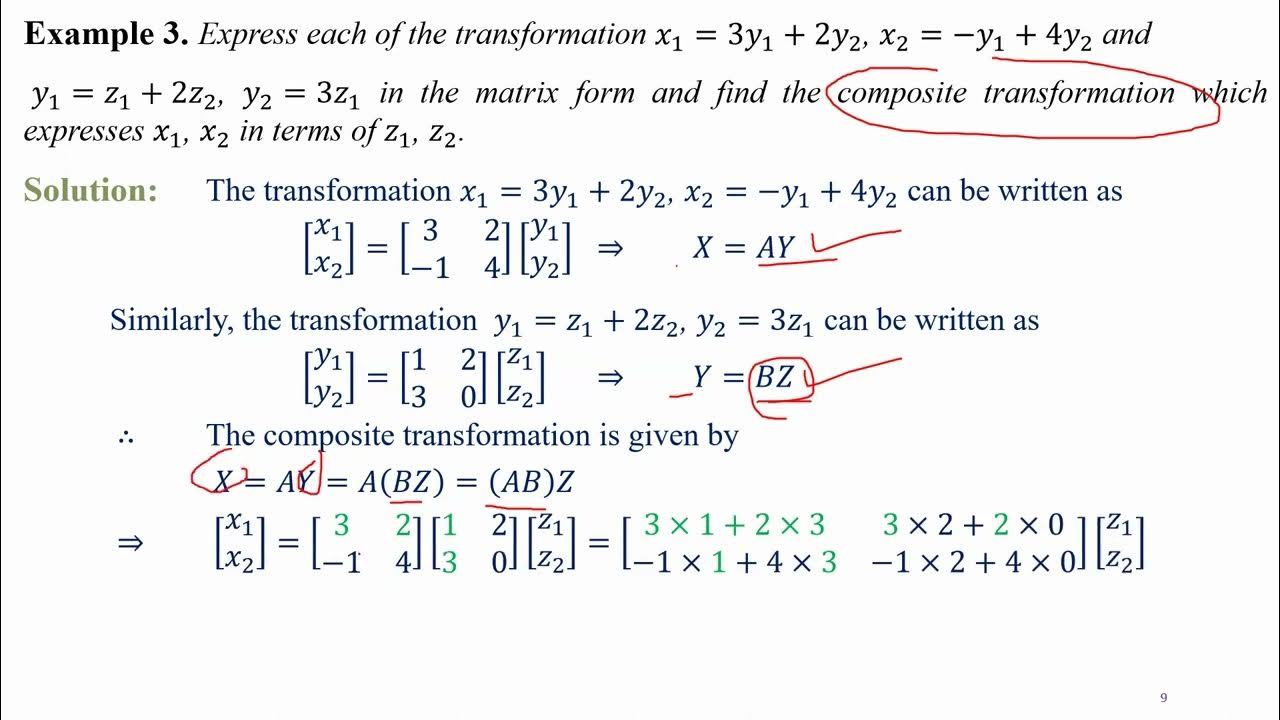 Unit-I-11-MFC-2-Example on Composite Transformation - YouTube