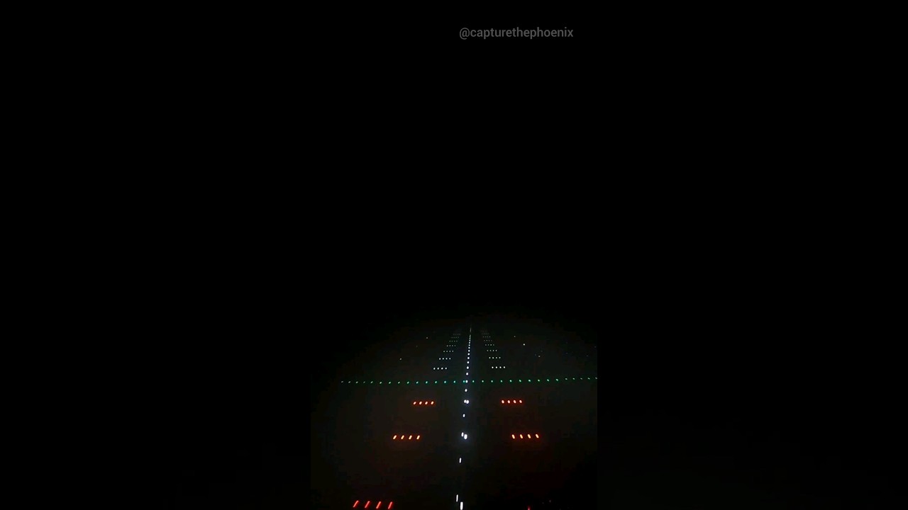 Low Visibility landing on RWY 29L New Delhi, India. #fog #aviation # ...