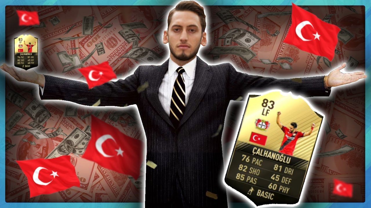 THE TURKISH BIG BALLER! | FIFA 17 83 IF CALHANOGLU PLAYER REVIEW - YouTube