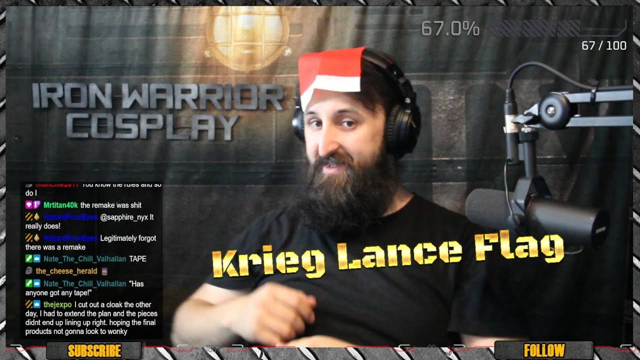 Death Korps Of Krieg Hunting Lance Flag! - YouTube