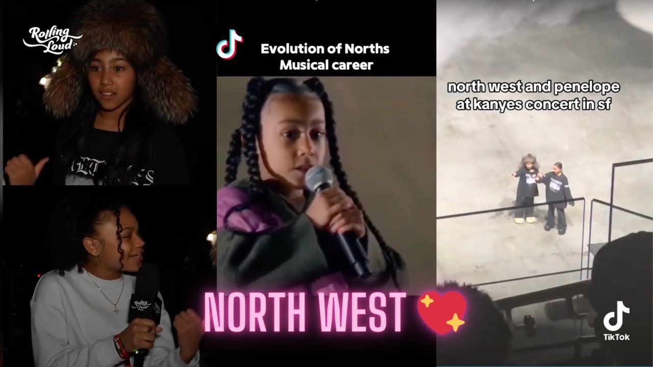 North West is dropping an album at 10 years old??!! 🤯 Compilation of ...