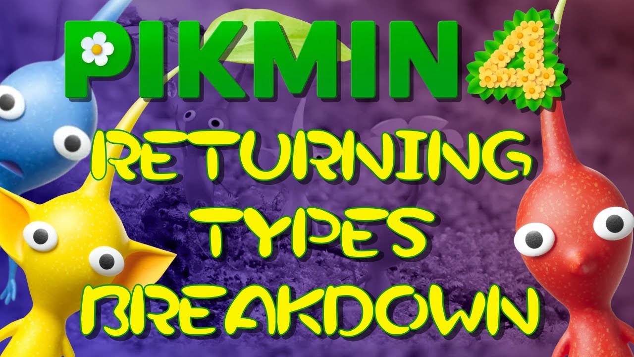 Adapting the Primary Pikmin types for Pikmin 4 (Reds, Yellows, and ...