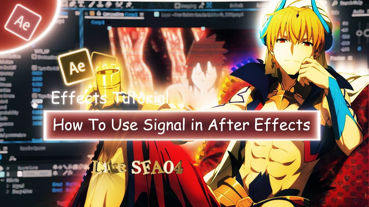 How To Use Signal in After Effects - Flow/Hype Style | AMV Tutorial ...