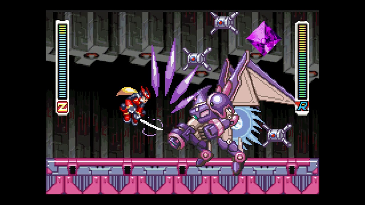 Mega Man X4 - Iris Battle (Mega Man Zero 2-Style) V2 - YouTube