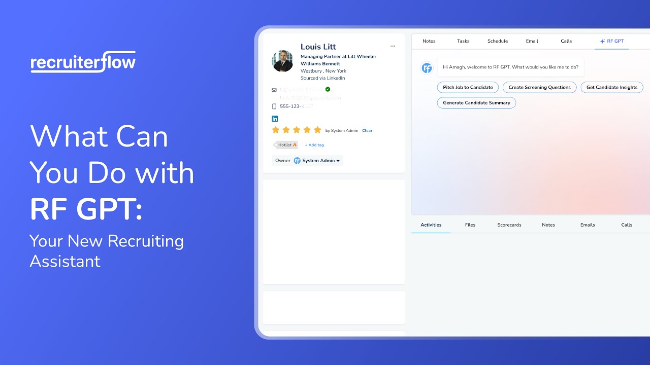 What Can You Do with RF GPT - Your New Recruiting Assistant - YouTube