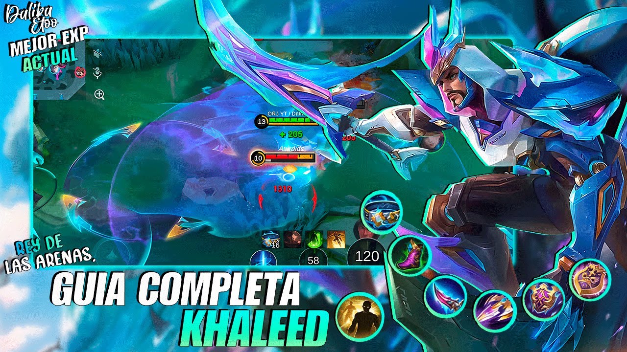 KHALEED EN 5 MINUTOS - GUIA COMPLETA DE KHALEED -BUILD, EMBLEMAS ...