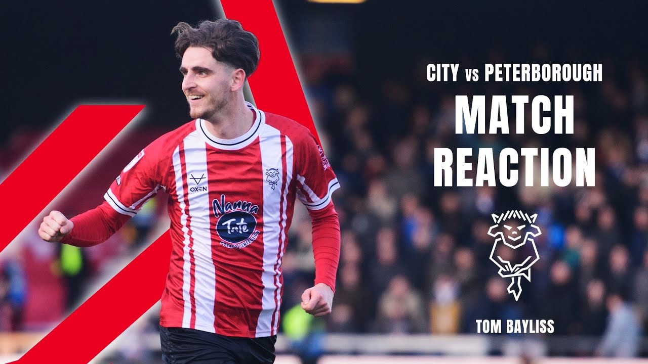 Tom Bayliss post Peterborough United - YouTube