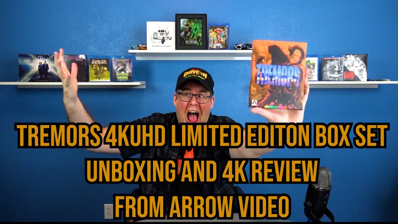 TREMORS 4KUHD BOX SET LIMITED EDITION - UNBOXING & REVIEW (ARROW VIDEO ...