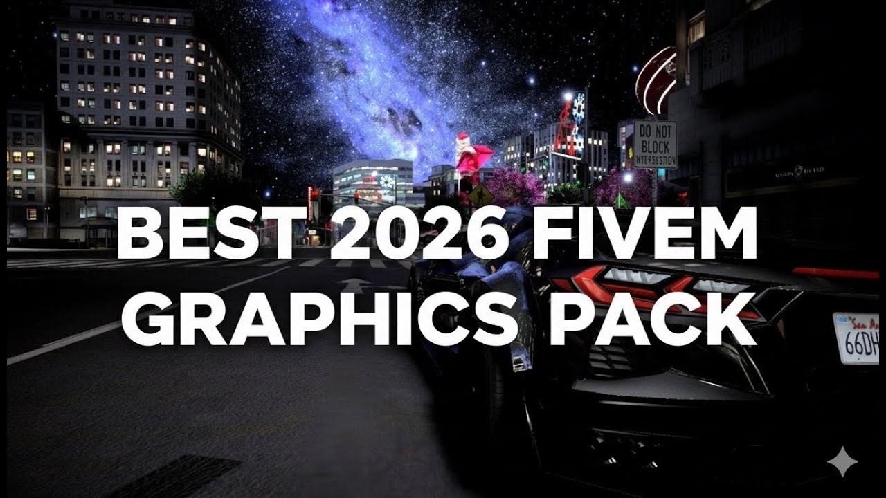 Best 2026 Fivem Graphics Pack | Realistic Galaxy Night Stars | Join ...