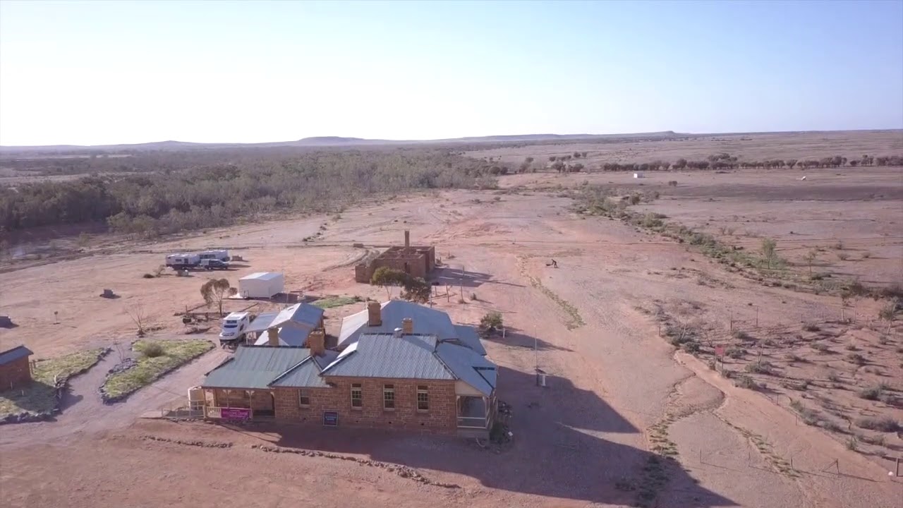 Milparinka NSW From the Air - Drone Footage - YouTube