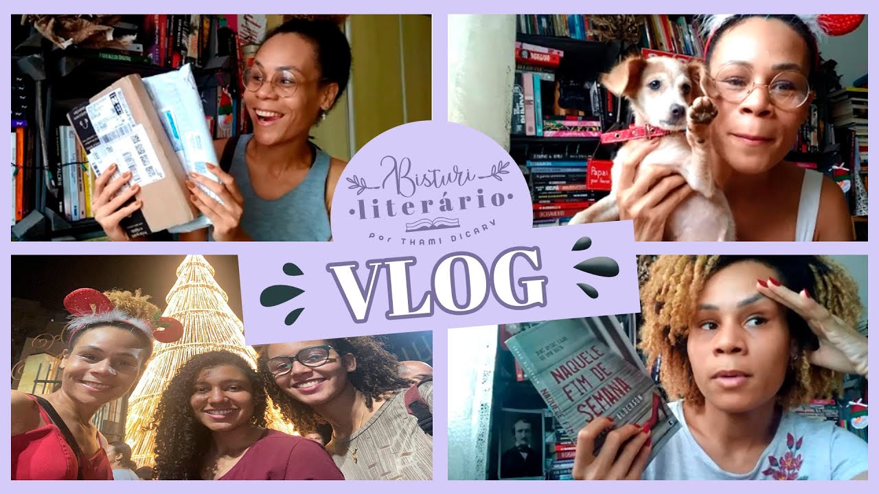 unboxing blackfriday, segunda filha, lendo um thriller, natal e mais ...