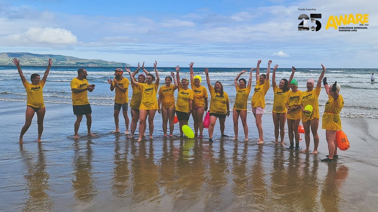 AWARE Sea Splash - Benone Beach 💦 - YouTube