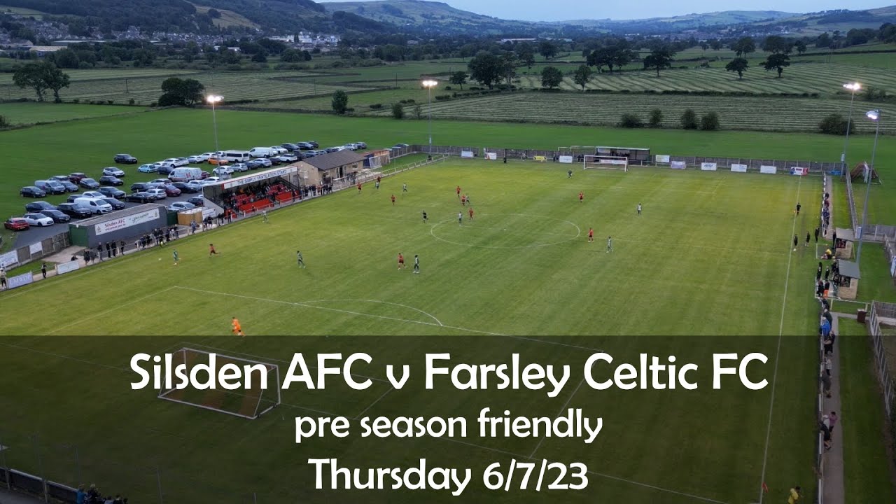 Silsden AFC v Farsley Celtic FC (2nd half aerial footage) - YouTube