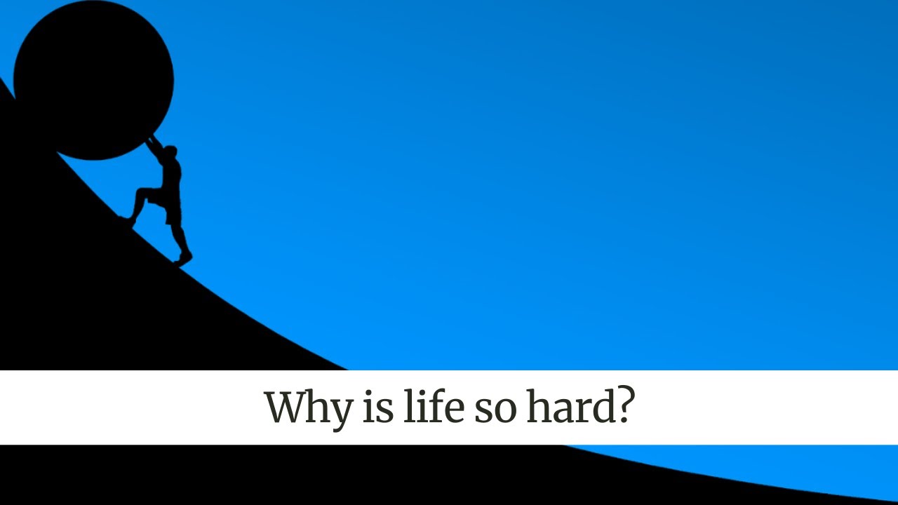 Why is life so hard? - YouTube