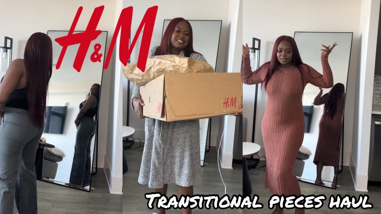 H&M HAUL 2024 | Transitional Pieces To Elevate Your Basics | Clothing Haul | Try-On Haul - YouTube