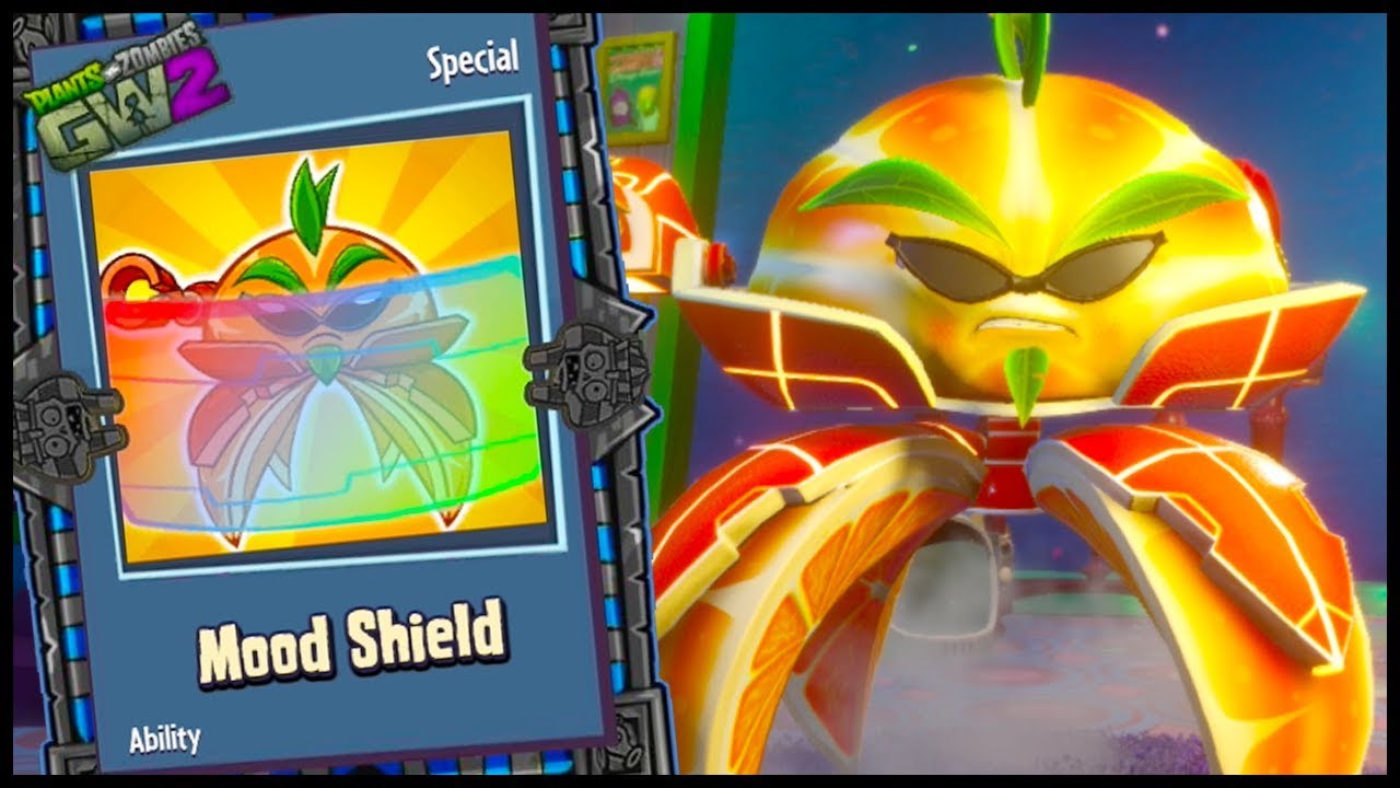 BRAND NEW MOOD SHIELD ABILITY! Plants vs Zombies Garden Warfare 2 - YouTube