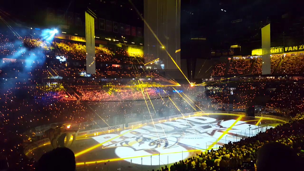 Preds playoff intro 2019 G1 - YouTube