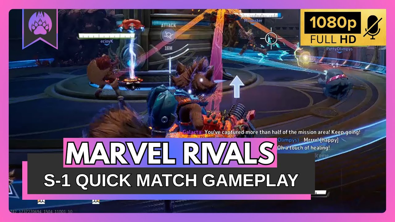 Rocket Raccoon Gameplay 3 (No Commentary) | Marvel Rivals - YouTube