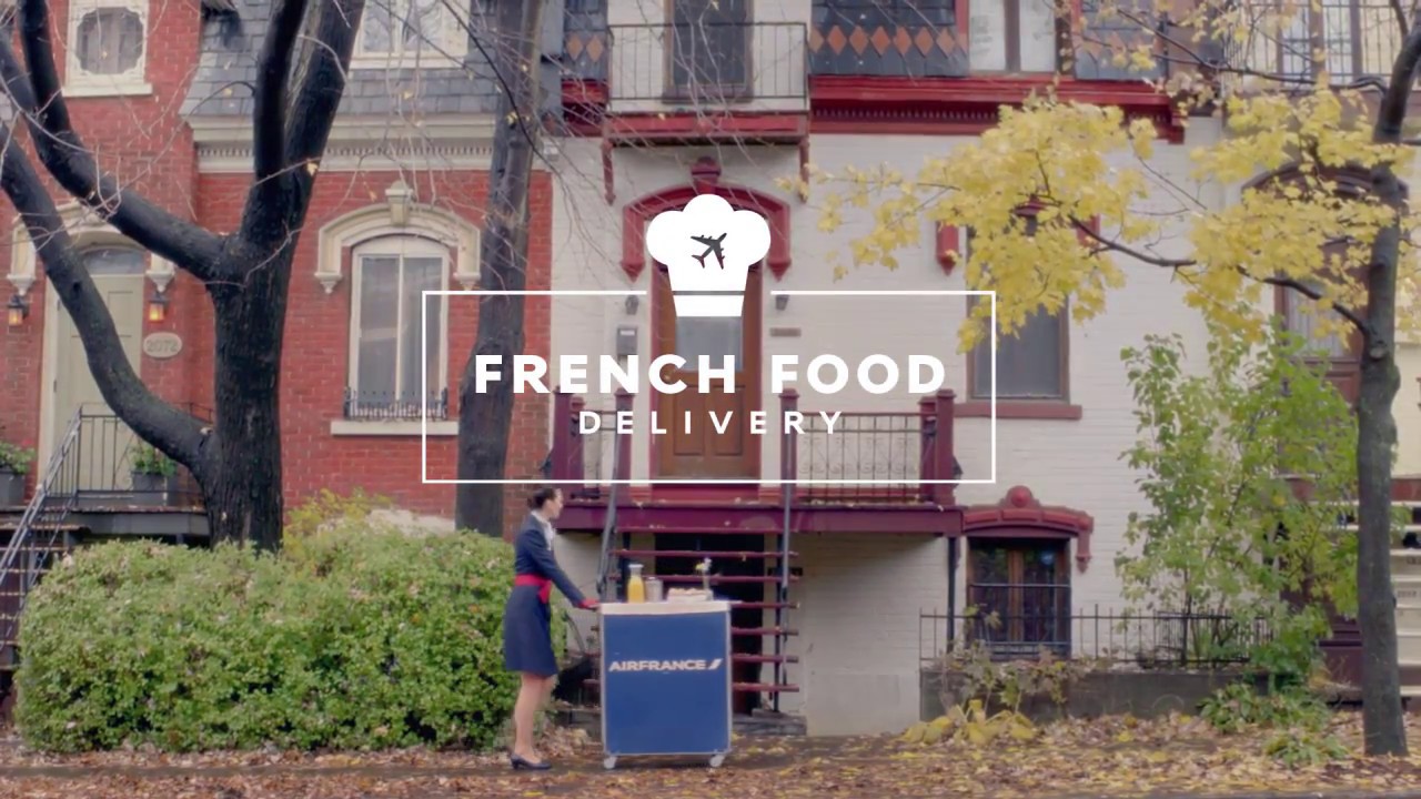 French Food Delivery - Air France - YouTube