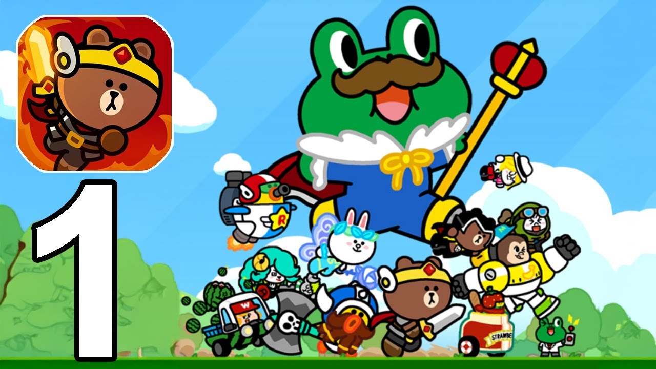 LINE Idle Rangers Part 1 Gameplay Walkthrough Android IOS - YouTube