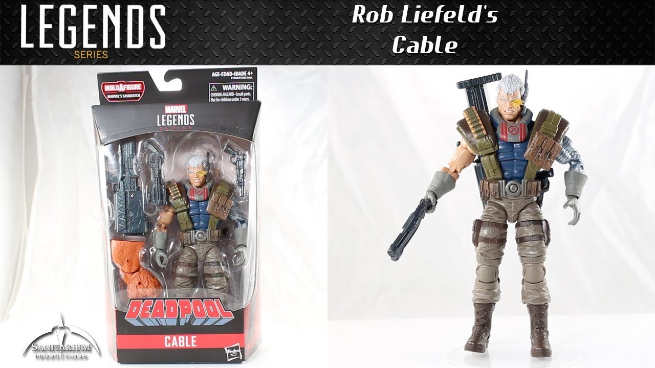 Marvel Legends Rob Liefeld's Cable Unboxing and Review - YouTube