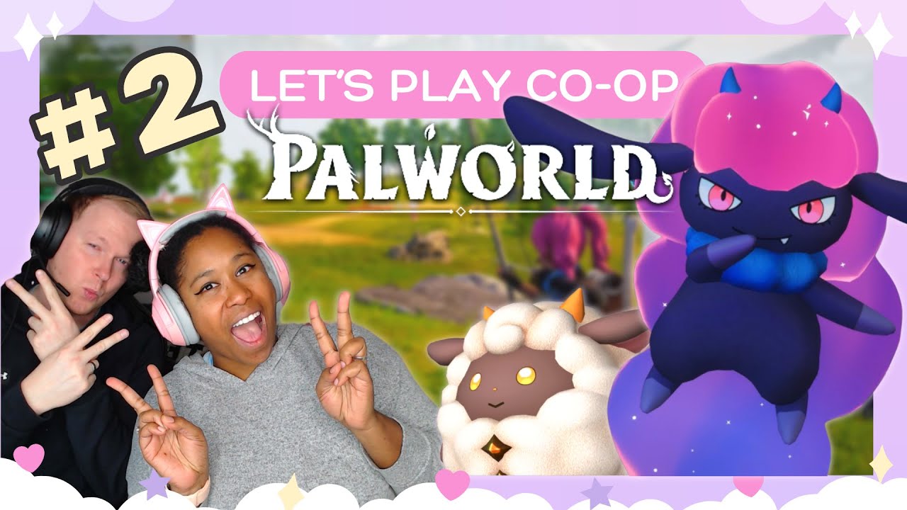 this game is so much fun! - palworld lets play coop #2 - YouTube
