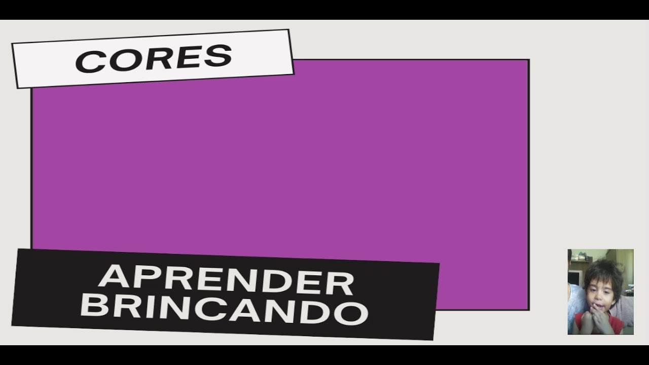 Conheça as principais cores em português - YouTube