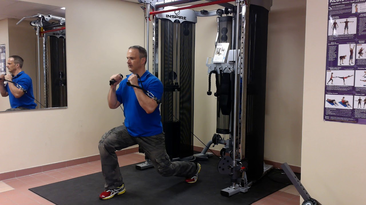 Cable Lunge, FT2, 4110 Count - YouTube