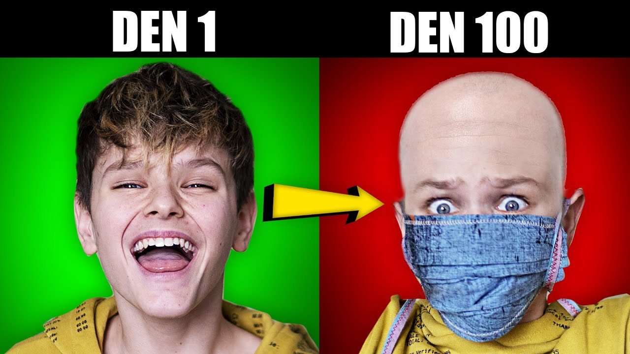 DEN 1 vs DEN 100 KORONA + SONG 😷🎵 - YouTube