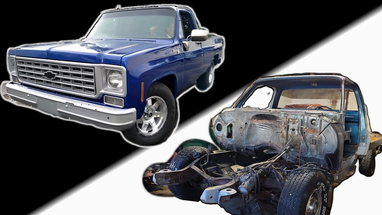 Timelapse - BUILDING A CUSTOM C10 IN MINUTES - YouTube