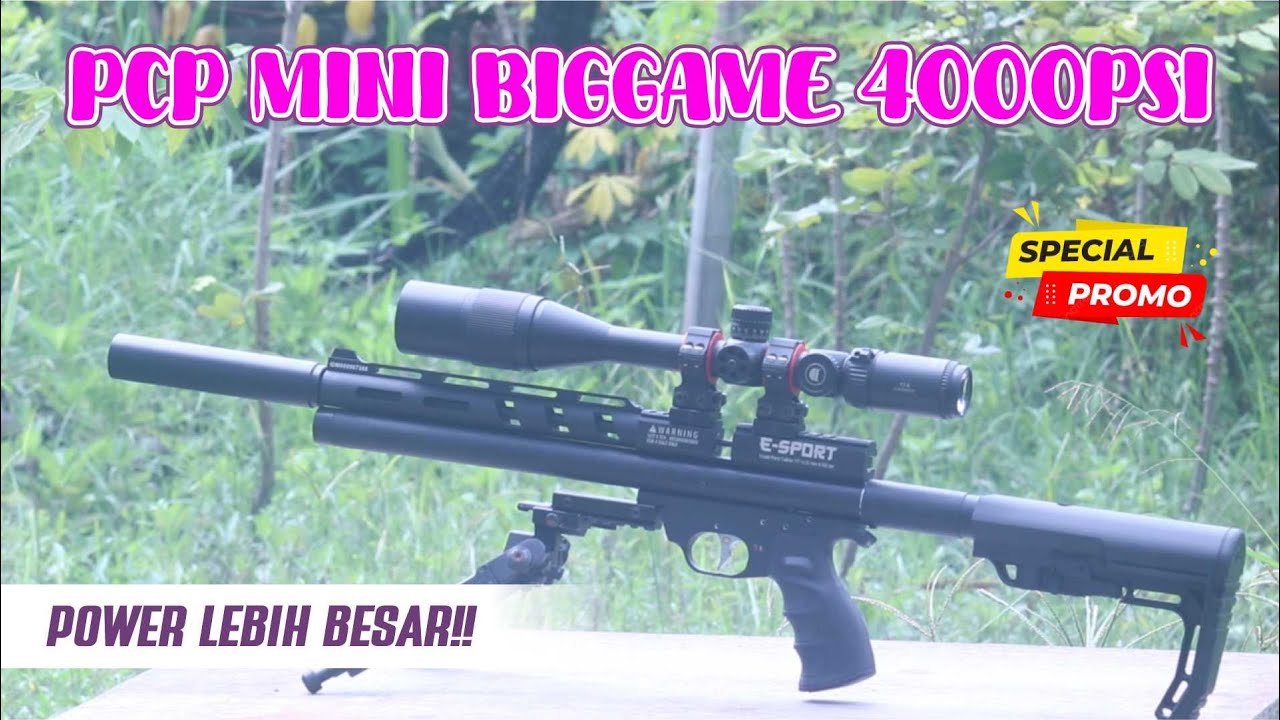 PCP MINI BIG GAME EVOLUTION 4000PSI MAGAZINE | SENAPAN PCP BIG GAME ...