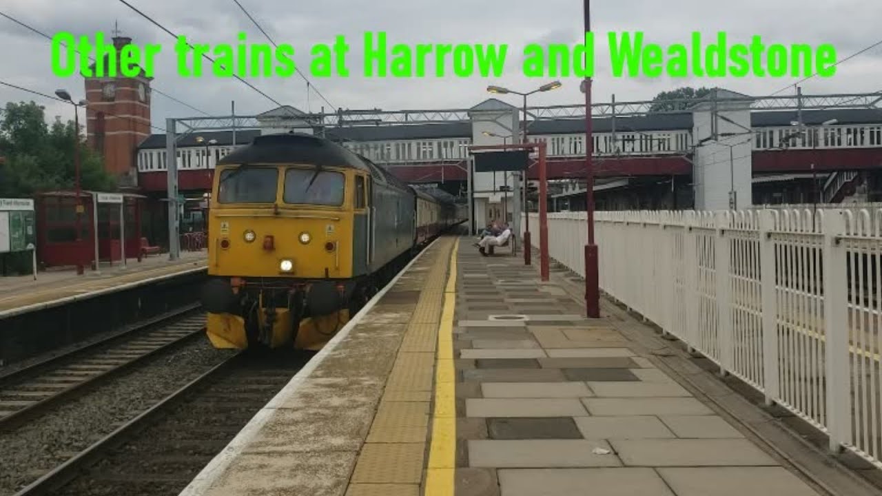 Other trains at Harrow and Wealdstone - YouTube