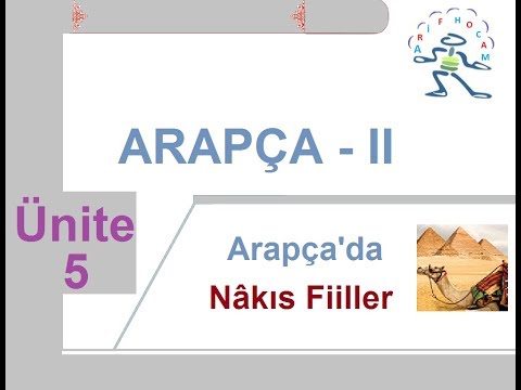 ARAPÇA 2 - NÂKIS FİİLLER (YENİ MÜFREDAT)