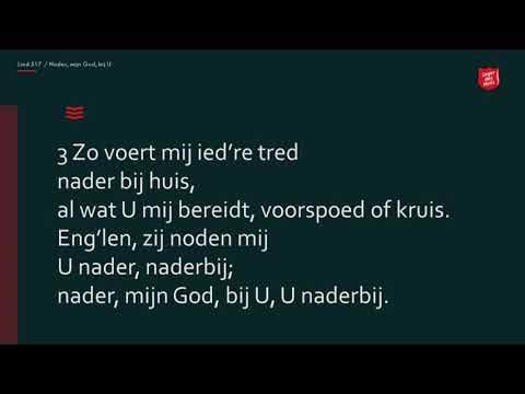 Lied 517 nader mijn God bij U (Piano) - YouTube