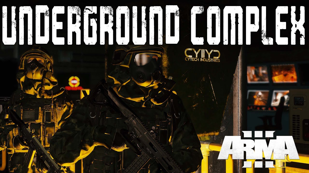 UNDERGROUND MAP In ARMA 3 | CYTECH INDUSTRIES (2K) - YouTube