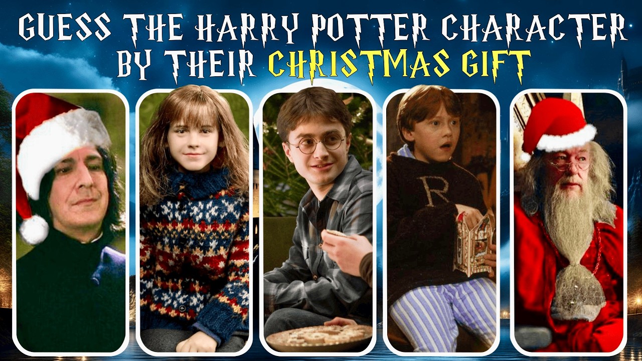 Can You Guess the Harry Potter Character by Their Christmas Gifts? 🎁 ...