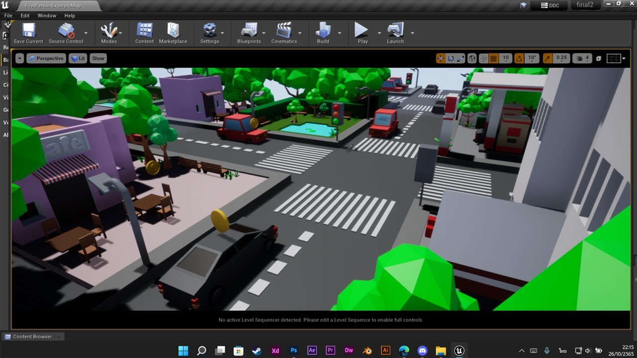 Final Project game design | City - YouTube